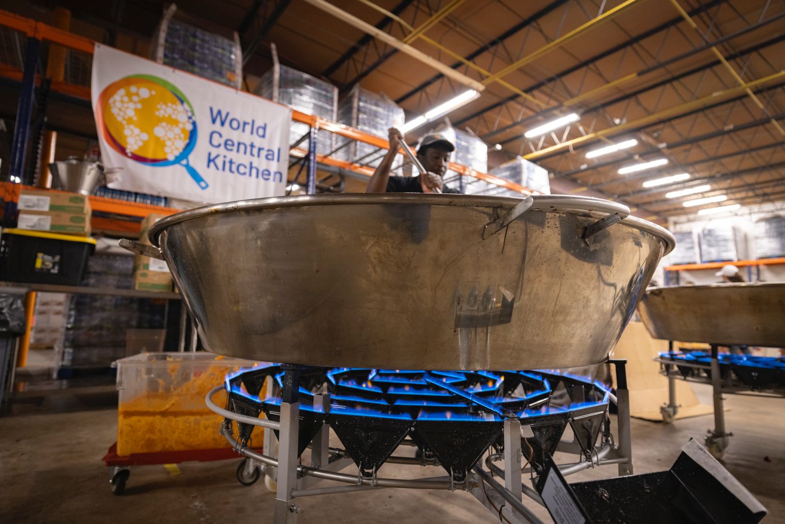 Tour WCK's Florida warehouse turned field kitchen: cooking for ...